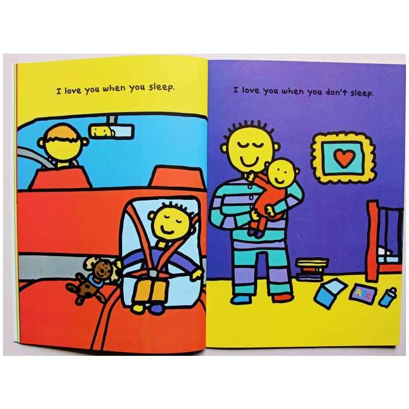 The I LOVE YOU Book By Todd Parr English Picture Books Early Learning ...