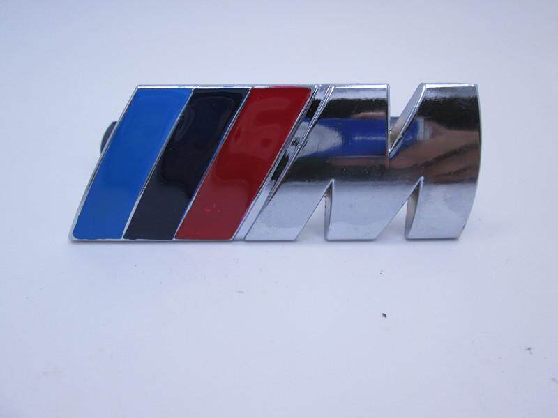 1 Set Metal Chrome Badge M M Power Car Front Grille emblem For BMW M M3 ...