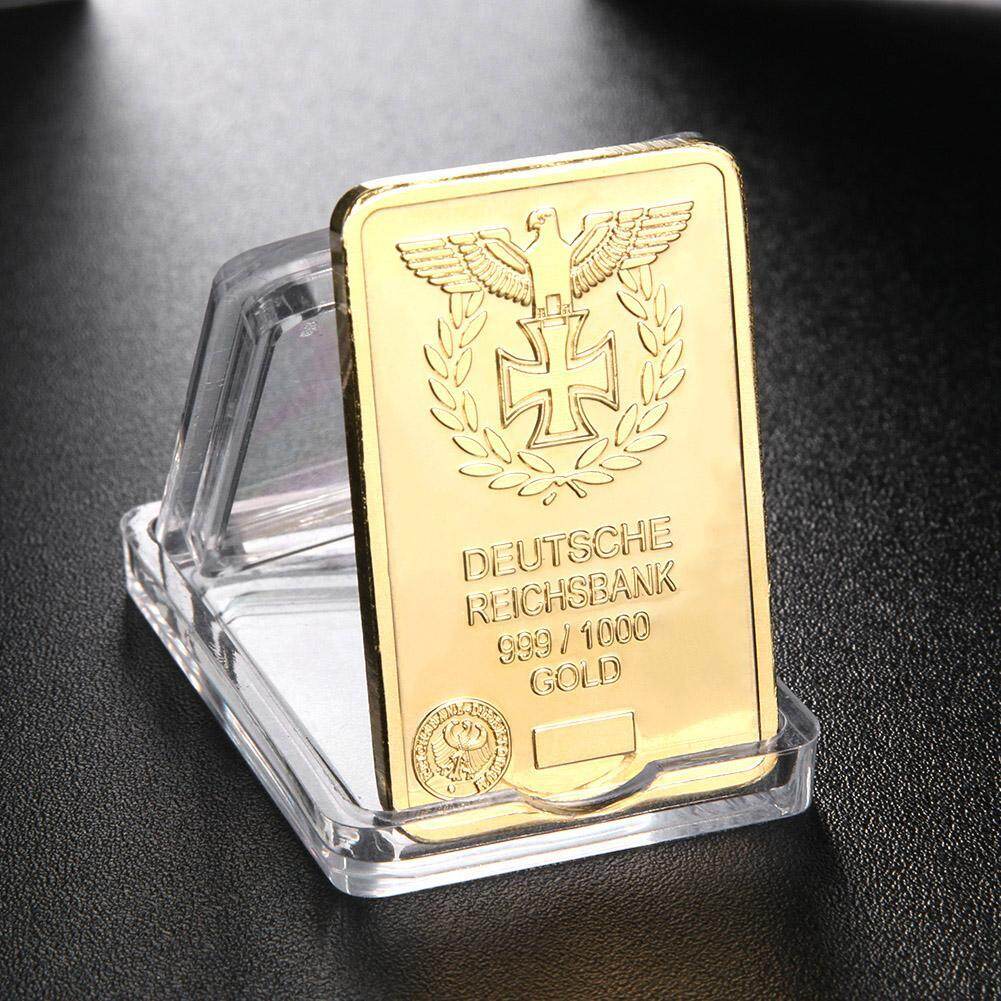 [uebfashion Zero Profit] High Quality Gold Brick Zinc Alloy Plated ...