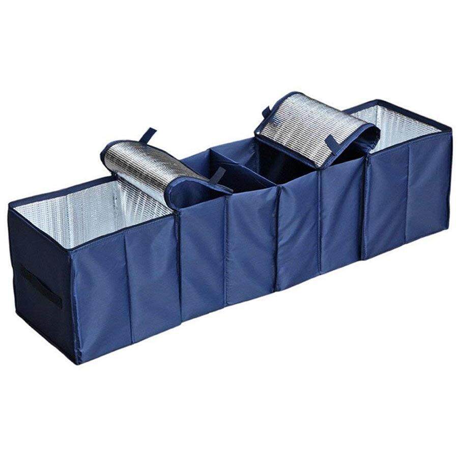 Collapsible Car Trunk Organizer, Fabric Auto Trunk Storage Container ...