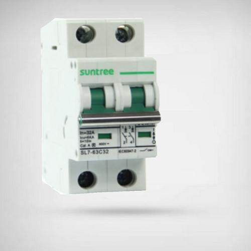 Solar PV DC550V/16A Solar MCB Circuit Breaker 2-Pole | Lazada