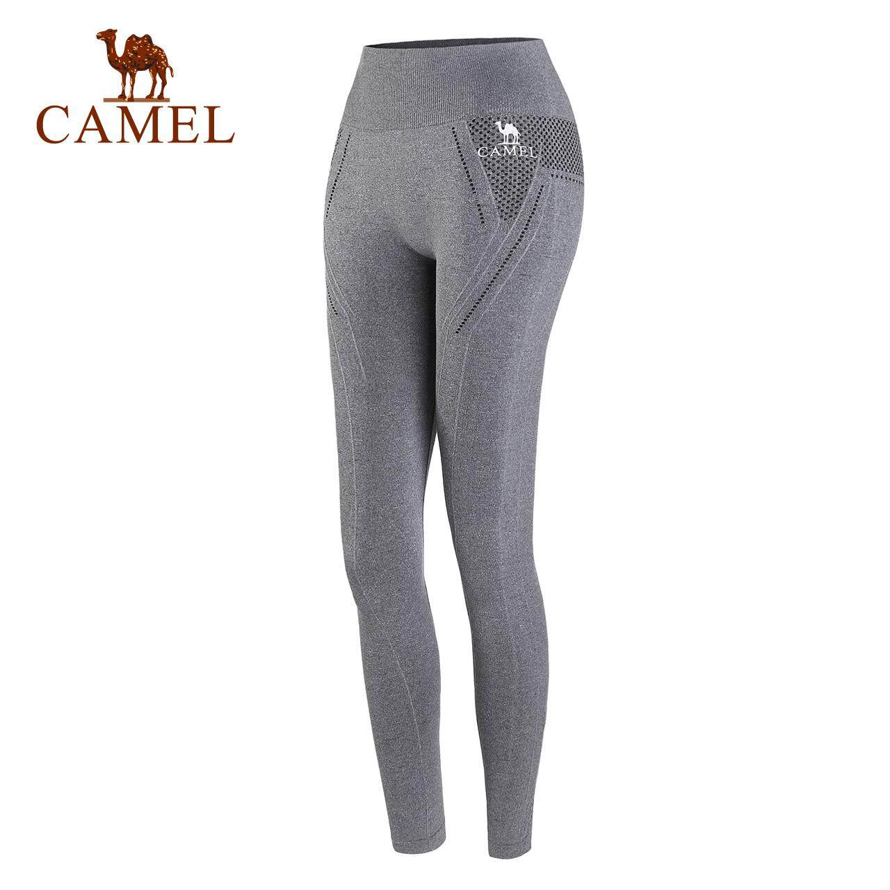 Camel Women sports Pants quick drying high waist knitted trousers ...