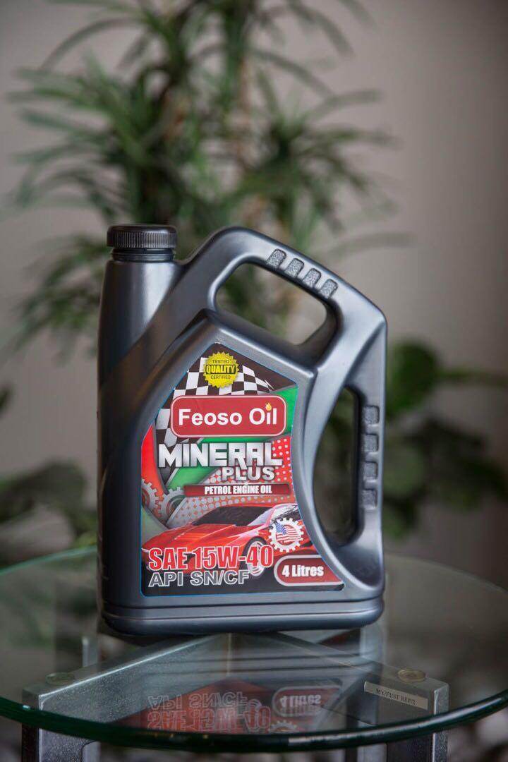 original lubricant / Engine Oil Feoso Oil 15W-40 light duty | Lazada