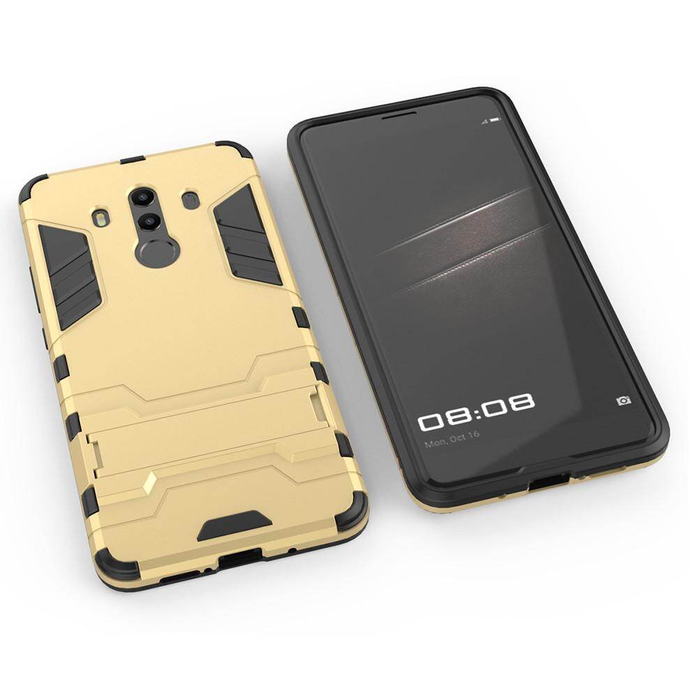 สำหรับ Huawei Mate 10 Pro เคสโทรศัพท์ Iron Man ฝาครอบเกราะและซิลิโคน ...