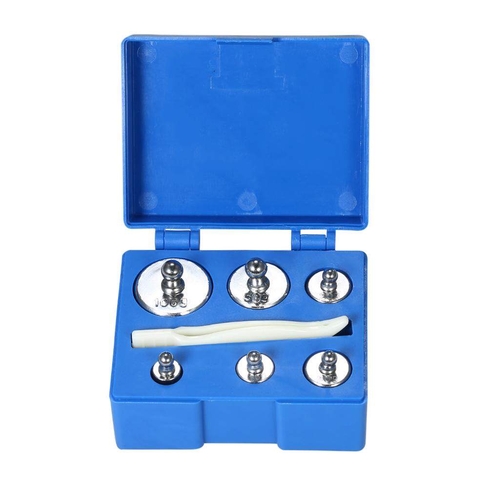 6pcs Weight 5g 10g 2x20g 50g 100g Grams Precision Calibration Weights ...
