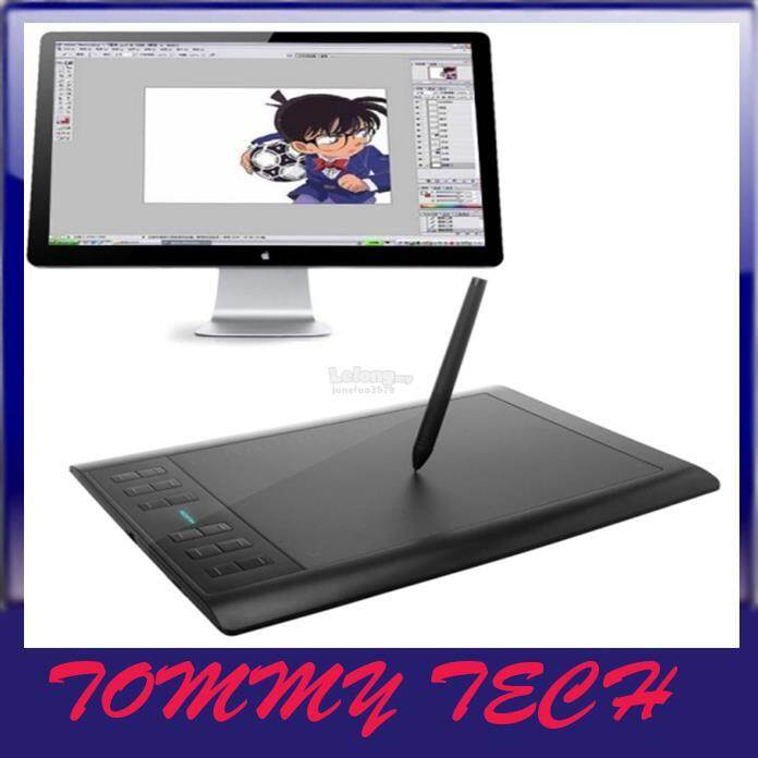 GAOMON 1060 PRO Professional 10 Inches Graphic Tablet for Drawing ...