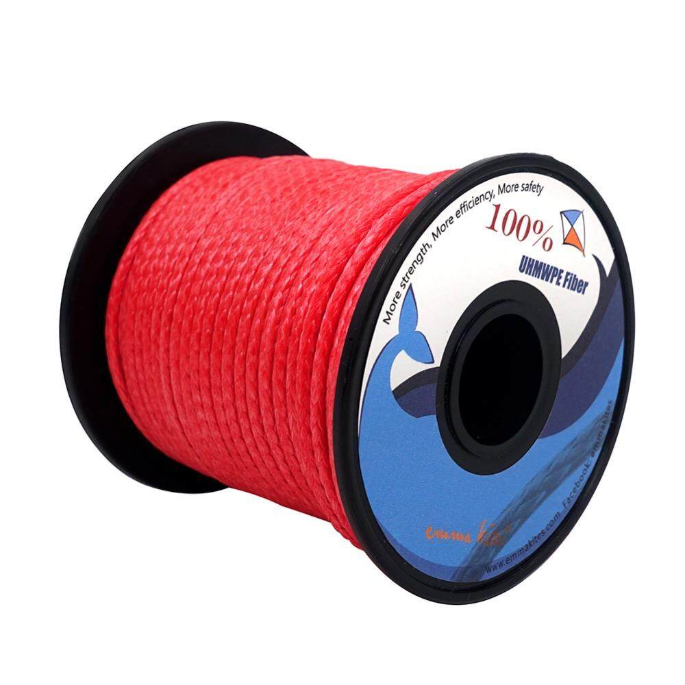 ZZOOI 100ft 750lb Flying Kite Line String 1.6mm Braided Line for ...