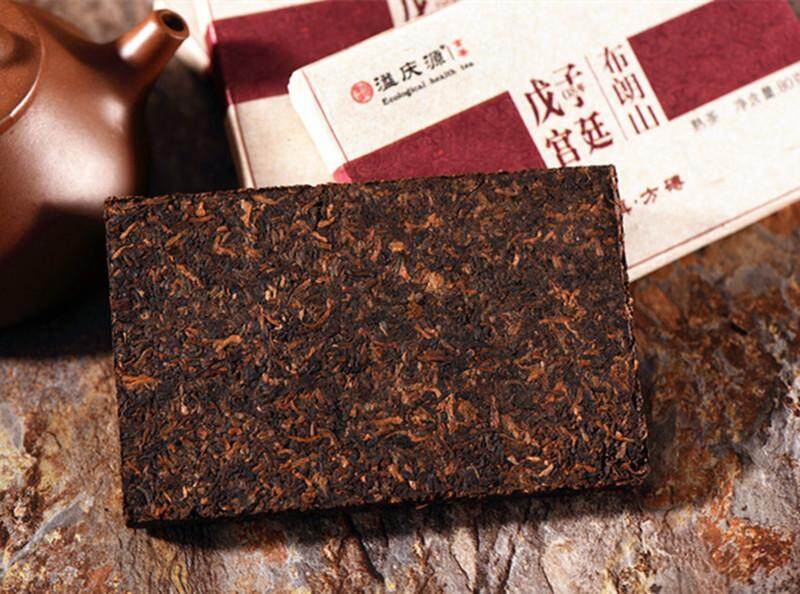C-PE152 Yunnan Puerh tea 2008 brick Pu Erh brick tea 80g Pu er ripe cha ...