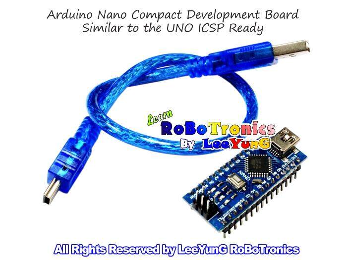 Arduino Nano Compact Development Board like UNO ICSP Ready Built-in ...