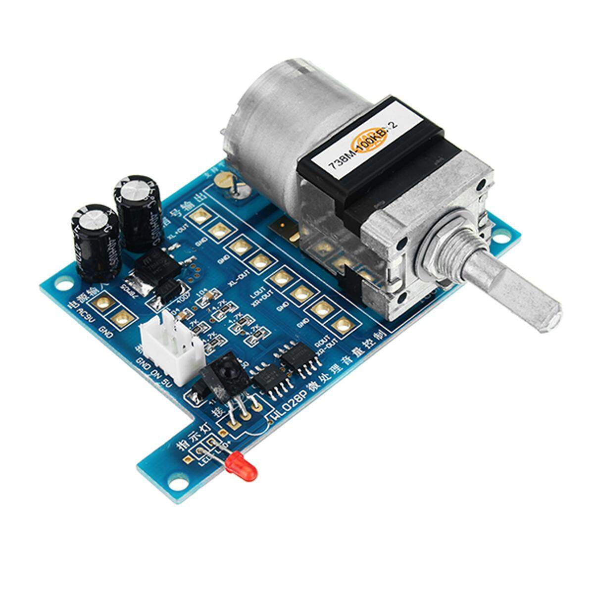 AC/DC 9V Infrared Remote Controller Board ALPS Pre Potentiometer Volume ...