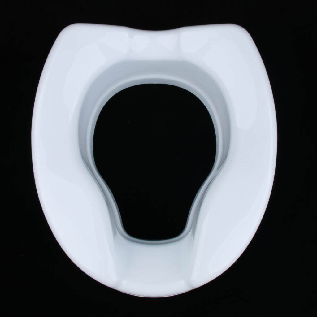 Baosity Easy Use 4 Inch Toilet Seat Riser Raised Elevated Safety Chair ...
