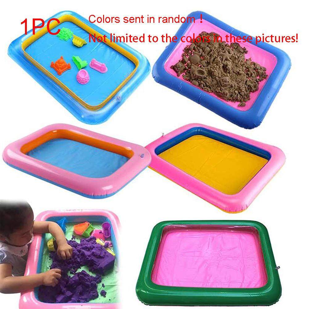 Indoor Kids Storage Table Pool Inflatable Large Castle Sand Box Toys ...
