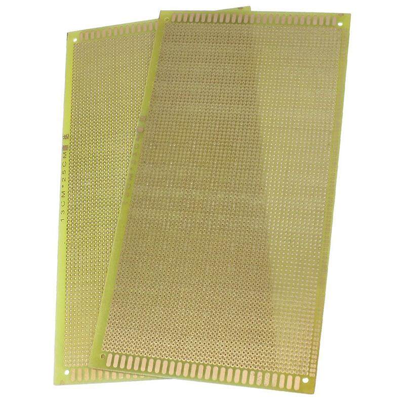 2 Pieces 13 cm x 25 cm Universal Size Copper PCB Circuit Board ...