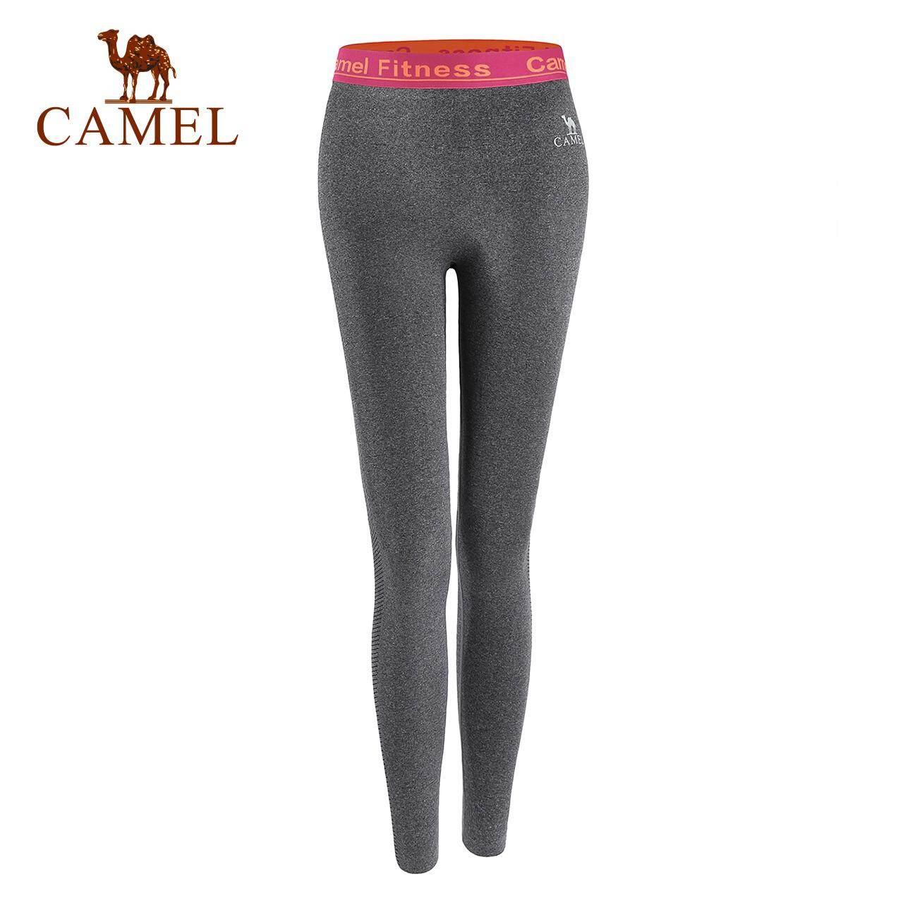Camel women high waist sports pants breathable running yoga Trousers ...