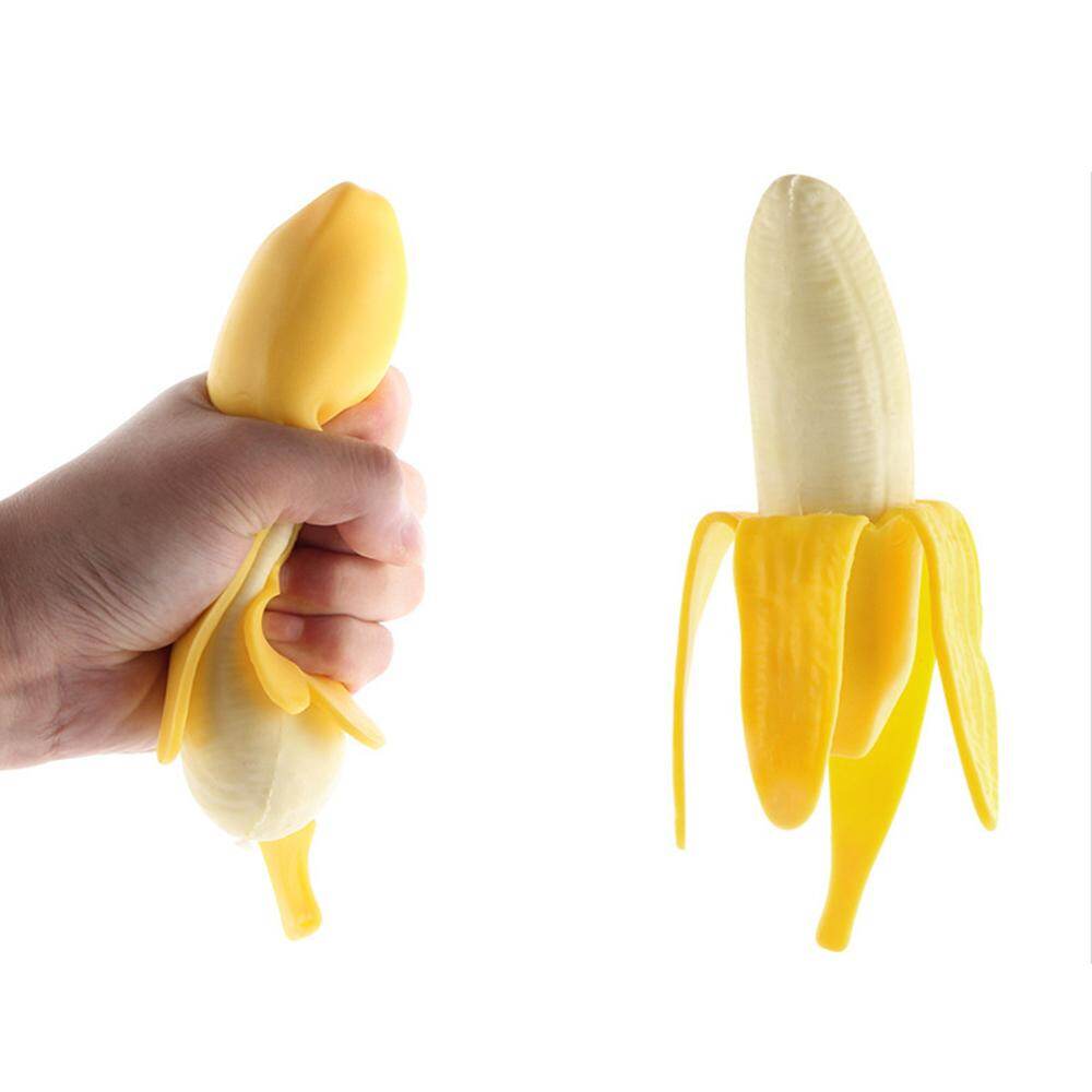 Xizz ใหม่ตลกนวนิยายความเครียด Venting Peeling กล้วยบีบของเล่น Super ...