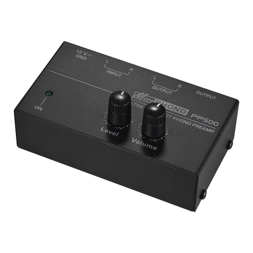 Ultra-compact Phono Preamp Preamplifier with Level & Volume Controls ...