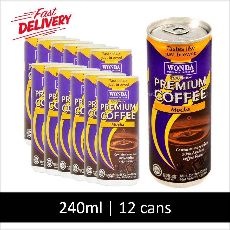 Wonda Coffee Mocha Can 240ml x 24 tin | Lazada