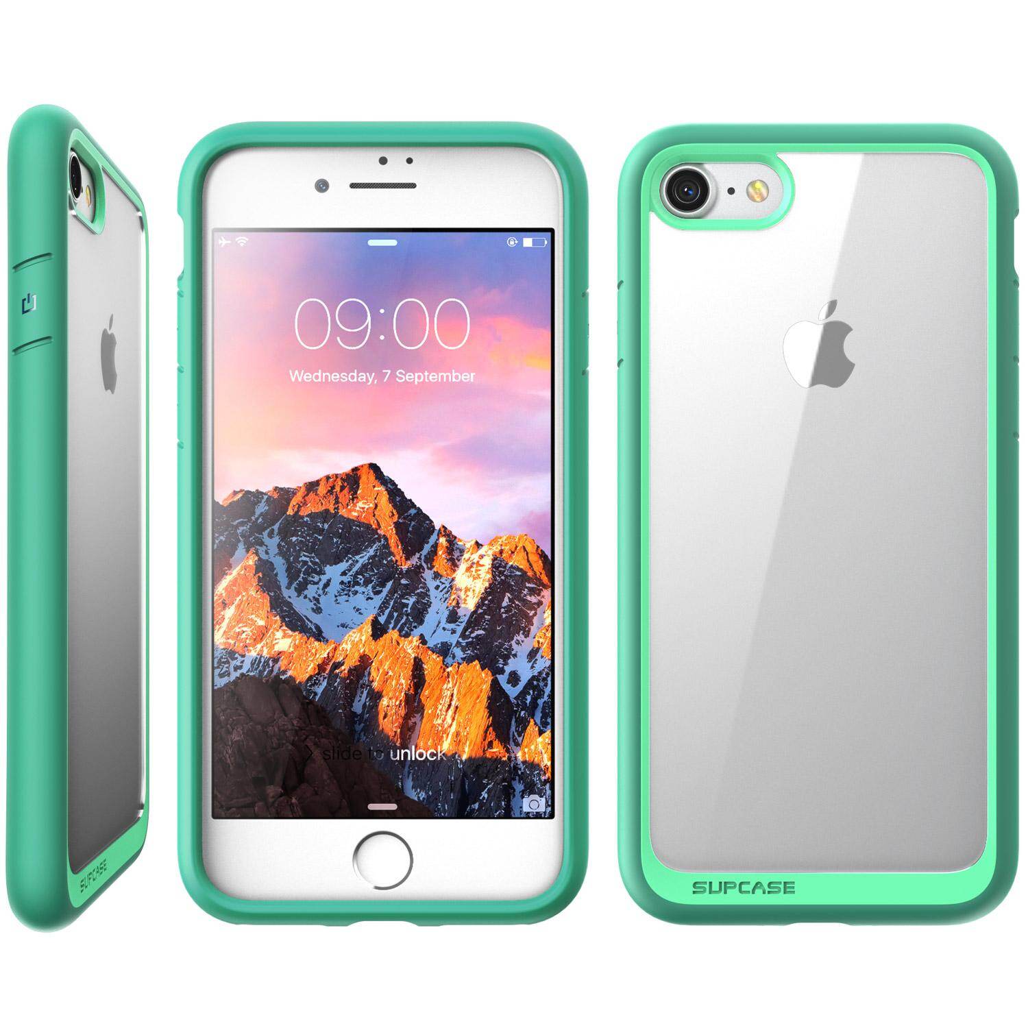 SUPCASEเคสสำหรับiPhone 7/ 8,เคสหลังใสTPUกันกระแทกป้องกันการกระแทกไฮบริด ...