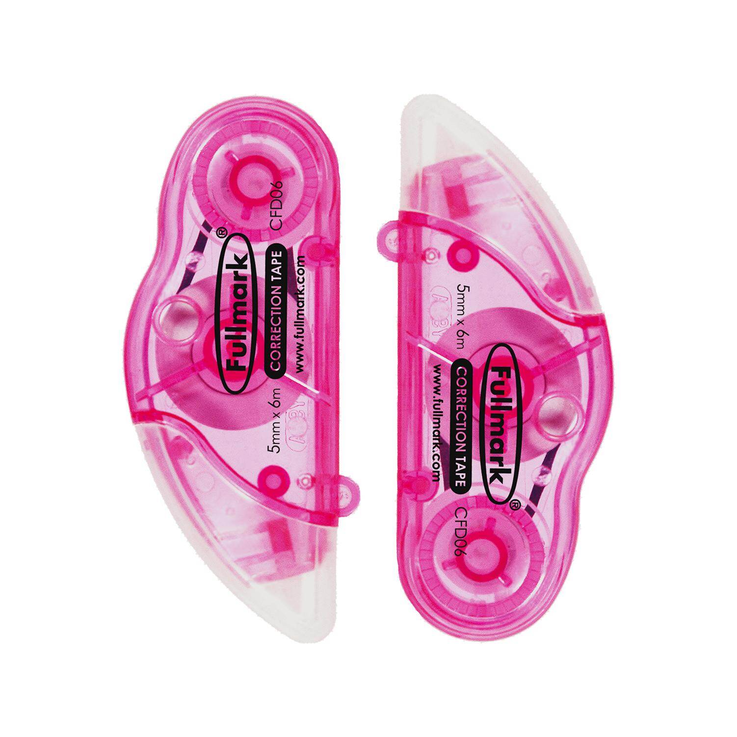 Fullmark Correction Tape , 2 pack (2 x Pink) (Model D) | Lazada