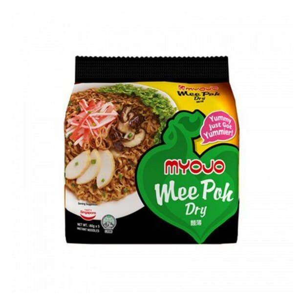 Myojo Mee Poh Dry Instant Noodles (5'S X 80g) | Lazada