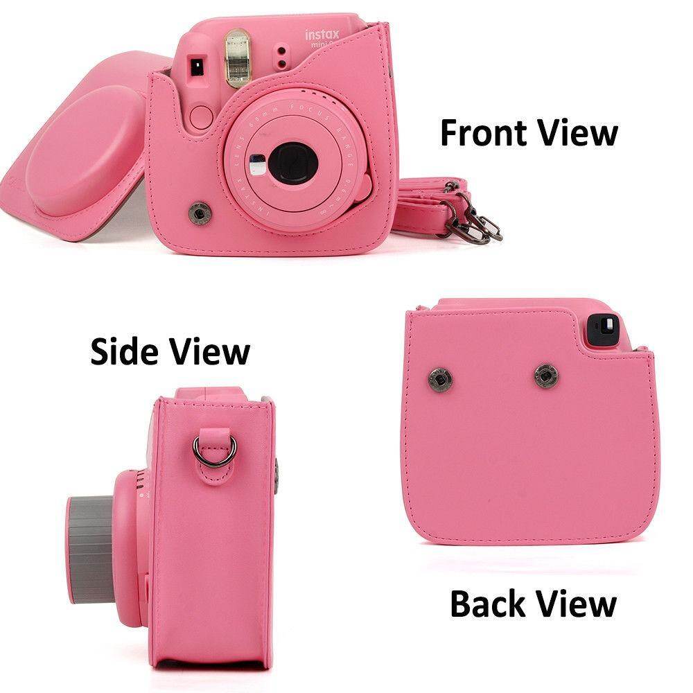 Instax Mini 8 Mini 9 Leather Case / PU Leather Pouch / Hard Case Cover ...