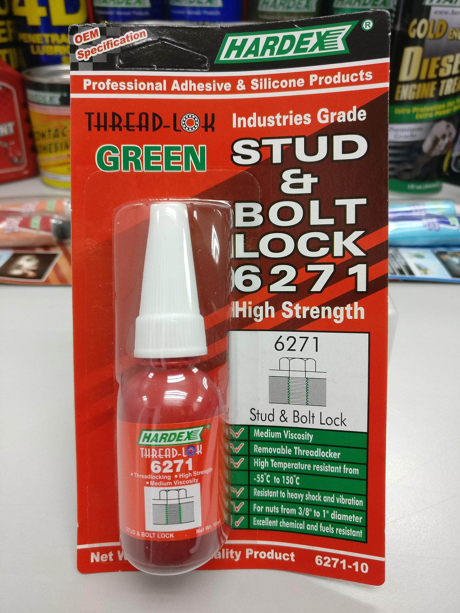 [SALES!] HARDEX THREAD-LOK [CH6271(10ML)] | Lazada