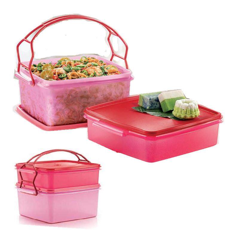 Tupperware Jumbo Goody Box With Cariolier - 2.0L / 4.0L | Lazada