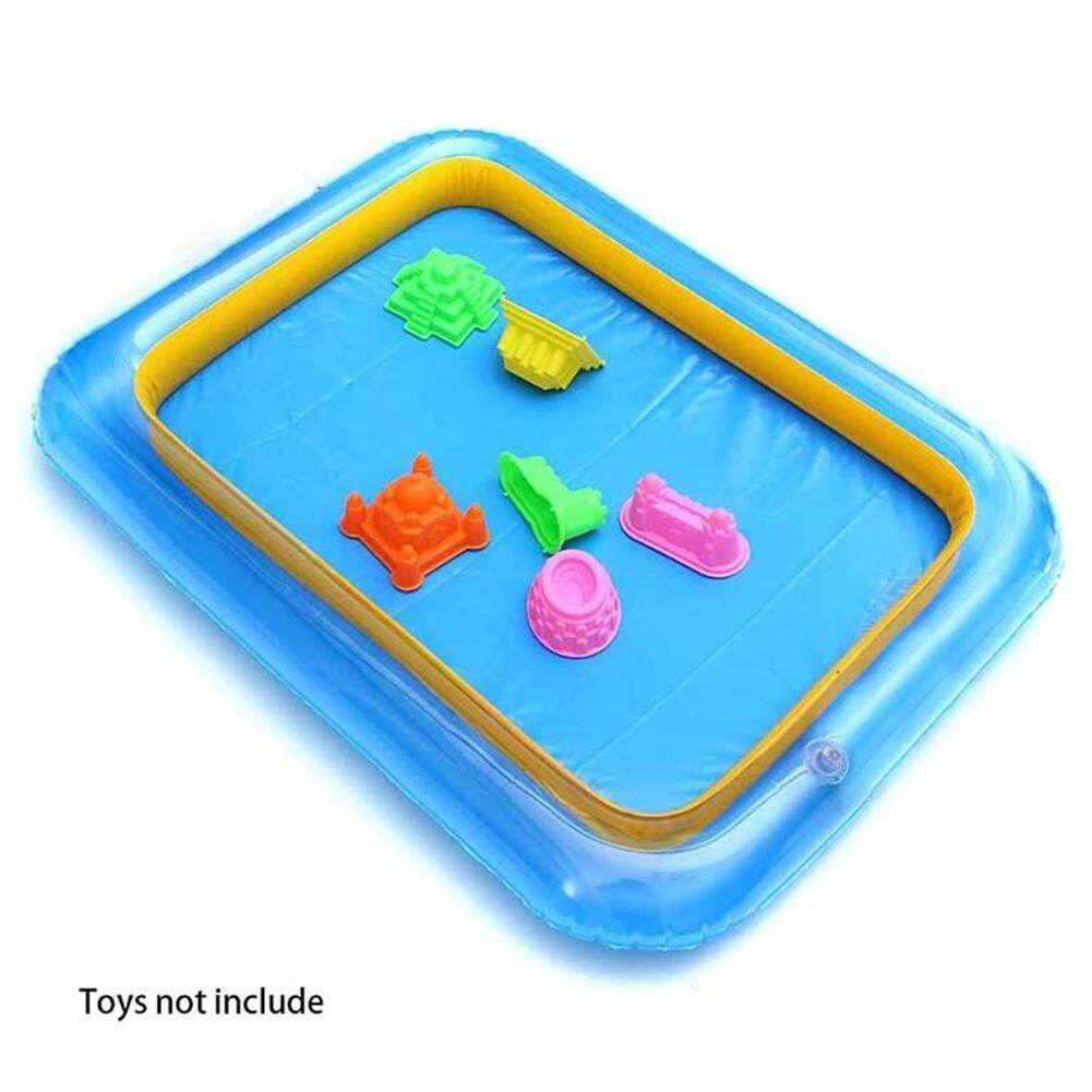 Indoor Kids Storage Table Pool Inflatable Large Castle Sand Box Toys ...