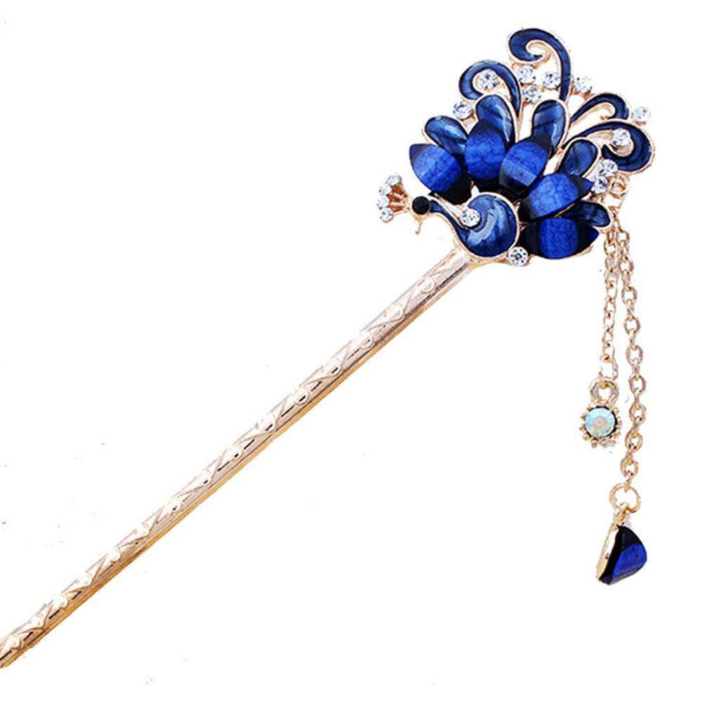 sqamin Retro Vintage Bridal Wedding Party Gifts Hairpins Elegant Women ...