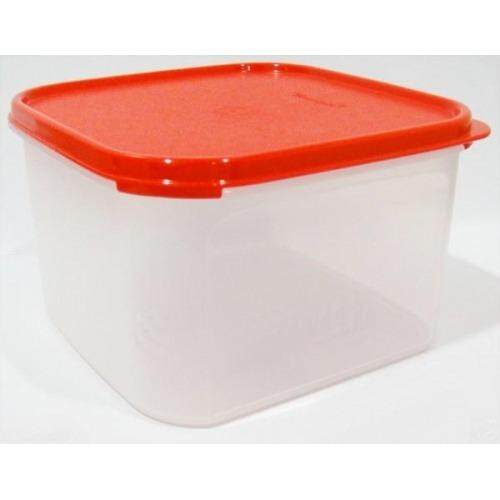TUPPERWARE- MODULAR MATES SQUARE 2.6L x 1 (CHILLI RED) | Lazada
