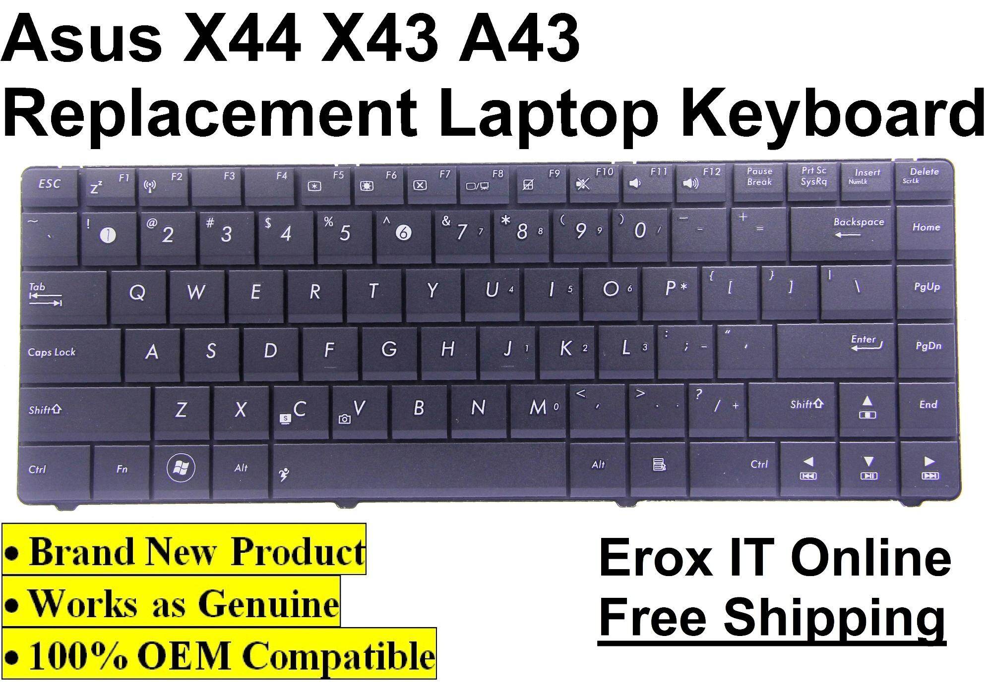 Asus X35J X42 X43 X44 Laptop Keyboard /Asus X45 X45C N43J Keyboard | Lazada