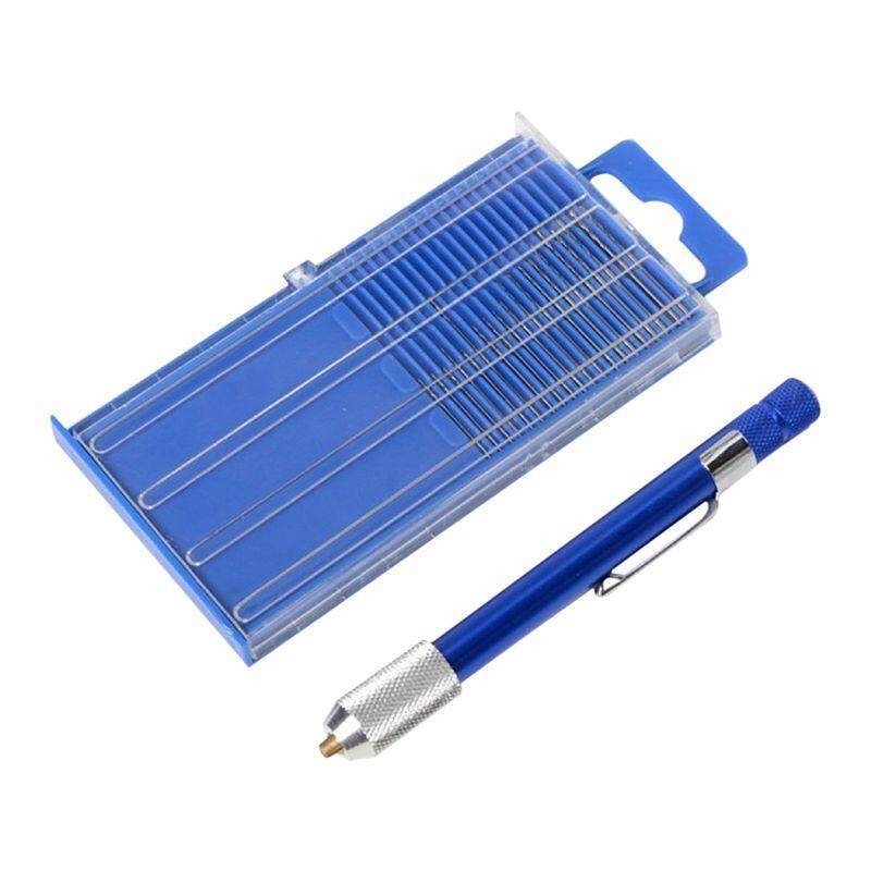 17pc Fine Tiny Numbered 61-80 Mini Jeweler's Drill Bit Set Pin Vise ...