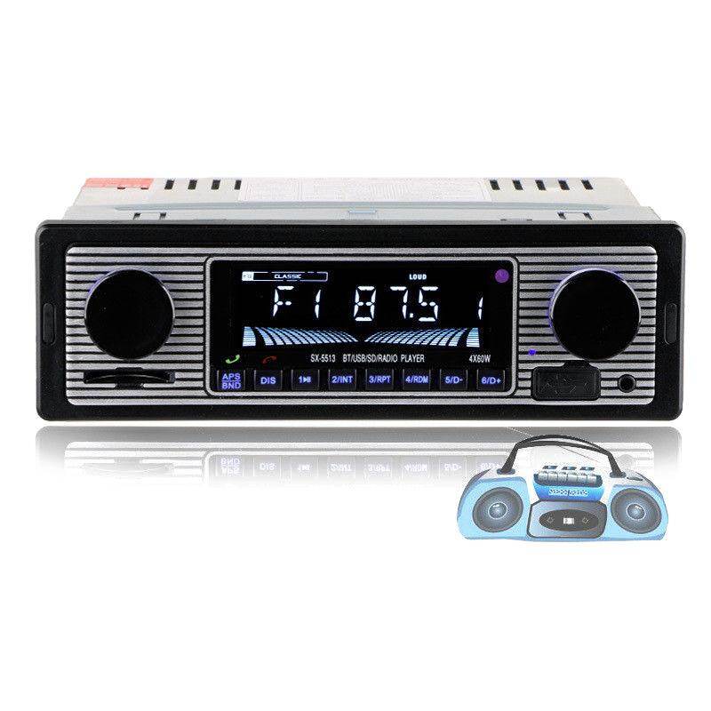 Bluetooth Vintage Car Radio MP3 Player Stereo USB AUX Classic Car ...
