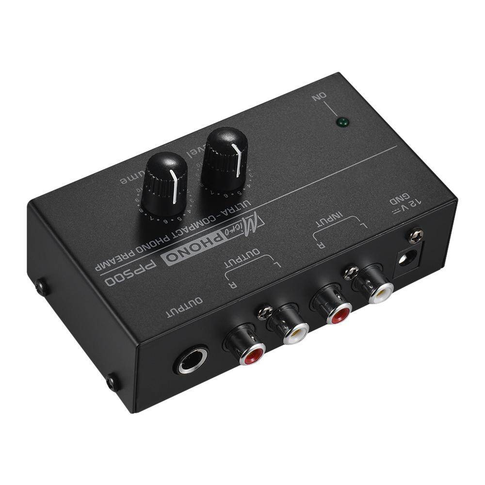 Ultra-compact Phono Preamp Preamplifier with Level & Volume Controls ...