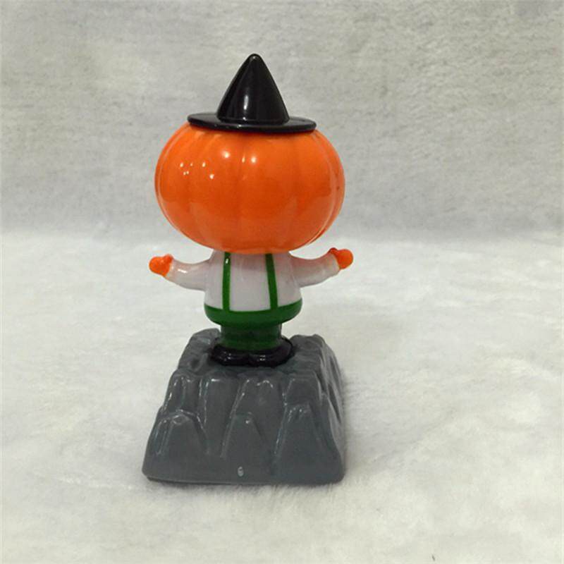 เครื่องประดับรถฮาโลวีนส่ายหัวตุ๊กตาพลังงานแสงอาทิตย์ B obble นักเต้น ...