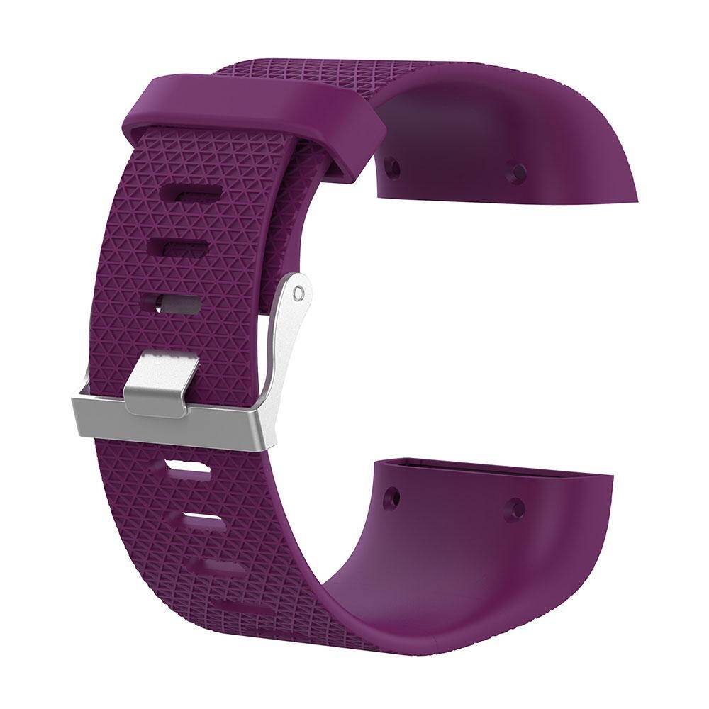 Large Soft Silicone Band Wrist Strap Replacement Part For Fitbit Surge ...