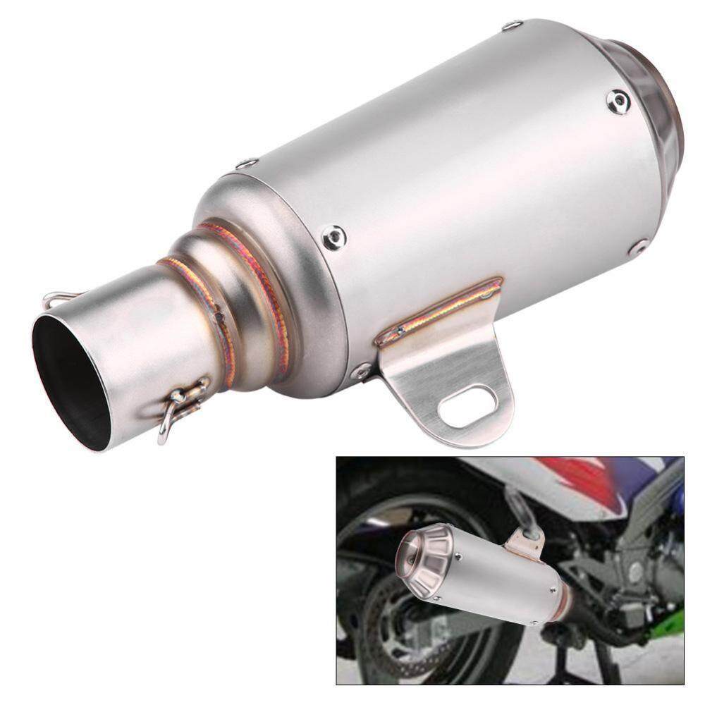 Universal Motorcycle Muffler Exhaust Tail Pipe Tip Stainless Steel ...