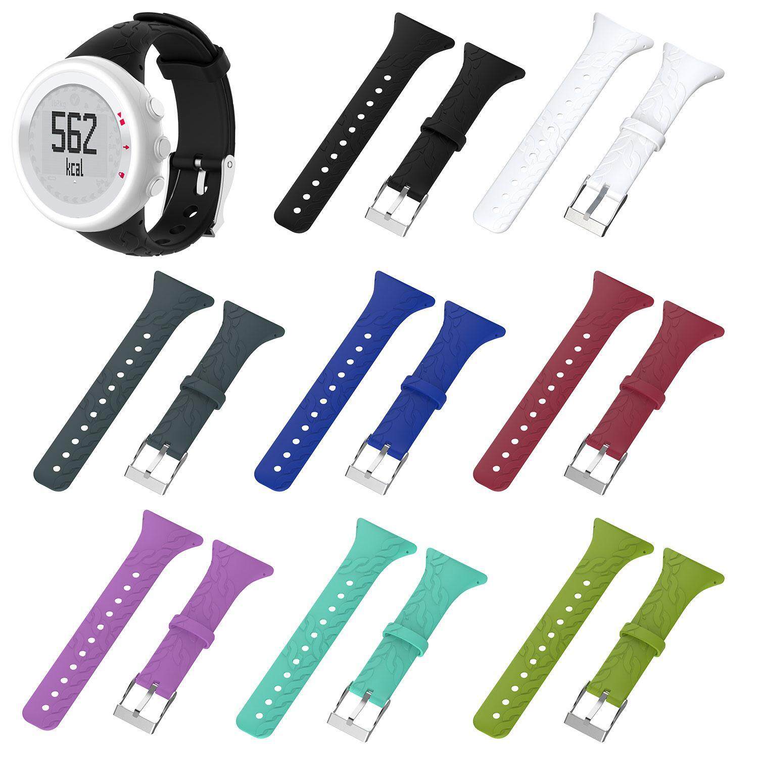 OXOQO Suunto Quest Replacement Sports Strap, Silicone Wrist Band Strap For Suunto Quest M1 M2 M4 ...