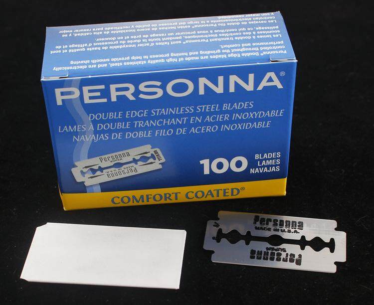 PERSONNA double edge razor blades 60-0257 (1 box, 100 blades) | Lazada