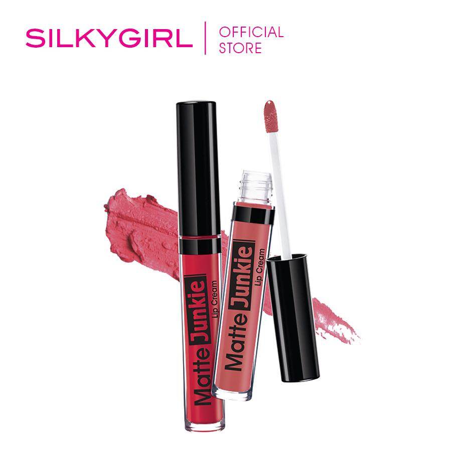 SILKYGIRL Matte Junkie Lip Cream [HALAL BEAUTY] | Lazada