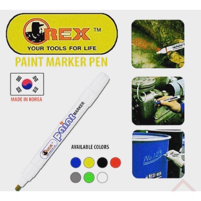 OREX PAINT MARKER PEN (MADE IN KOREA) | Lazada