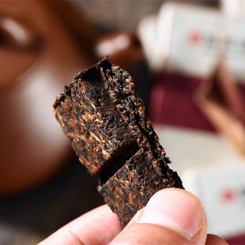 C-PE152 Yunnan Puerh tea 2008 brick Pu Erh brick tea 80g Pu er ripe cha ...