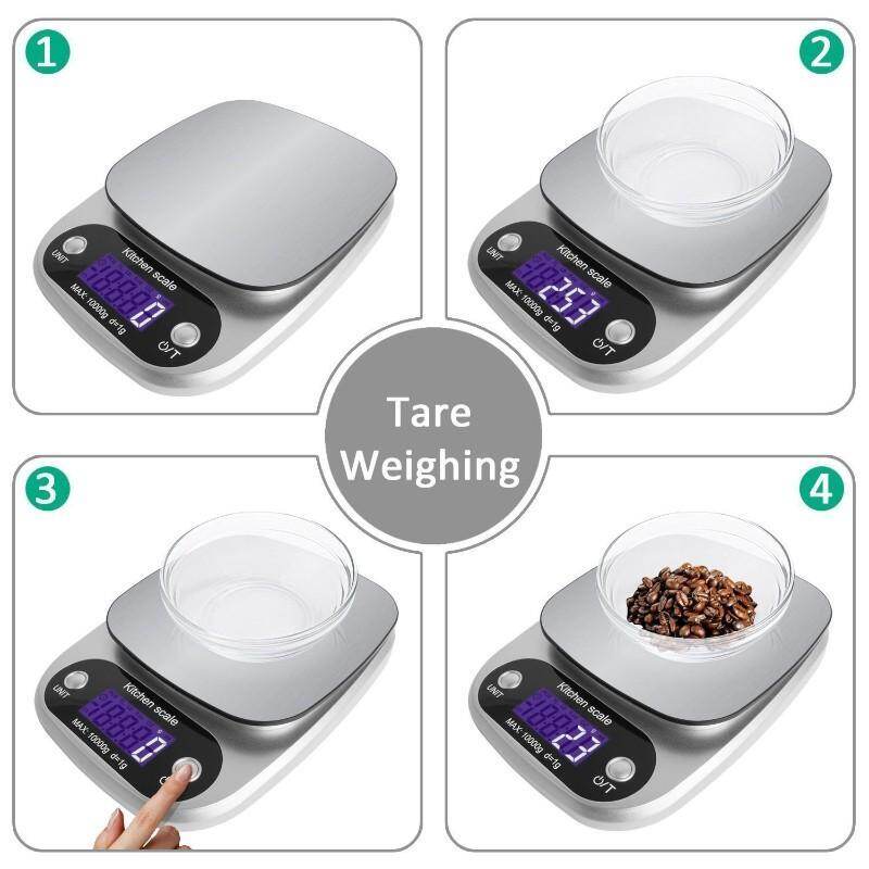 10kg-1g/5kg-0.1g High Quality Portable Mini Digital Scales Kitchen Jewellery Weight Balance ...