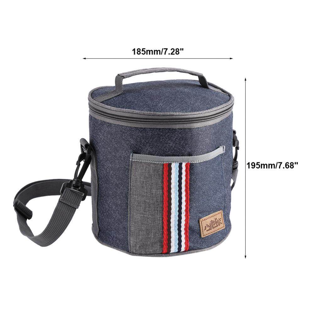 Portable Insulated Thermal Cooler Lunch Storage Box Bag Case with Tote ...