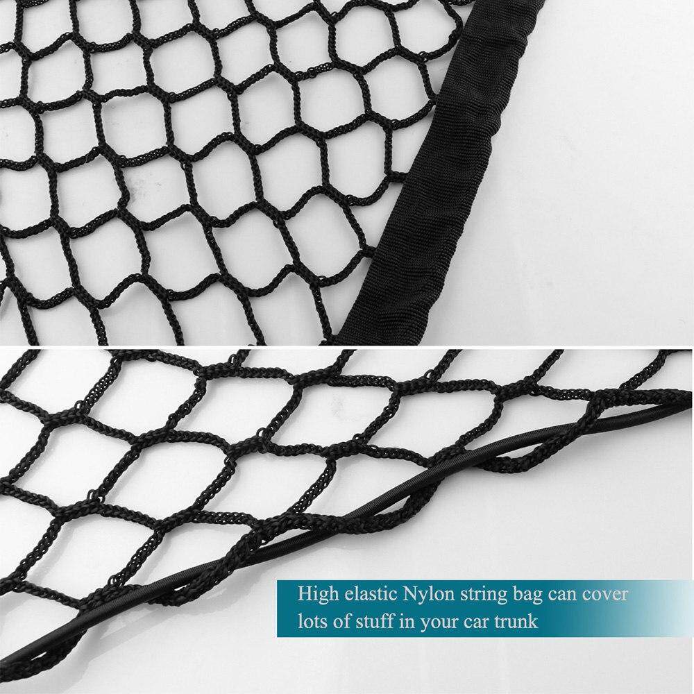 70x70 cm Nylon Rope Bag Elastic Rear Cargo Trunk Boot Tidy Car Storage ...