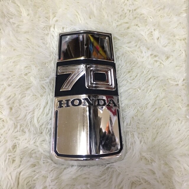 honda c70 gbo petak model lama Logo Emblem Panel Windshield Lambang ...