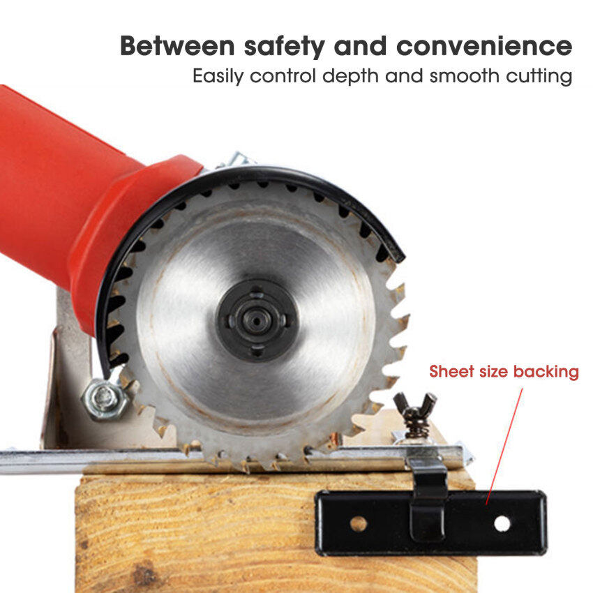 45° / 90° / 180° Adjustable Cutting Depth Positioning Bracket Slotting ...
