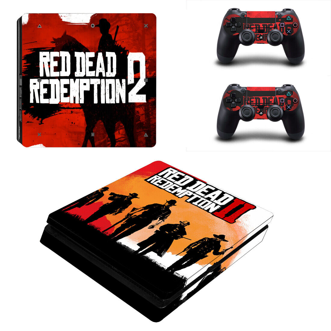 Red Dead Redemption PS4 Slim Sticker Play Station 4สติกเกอร์ผิวรูปลอก ...