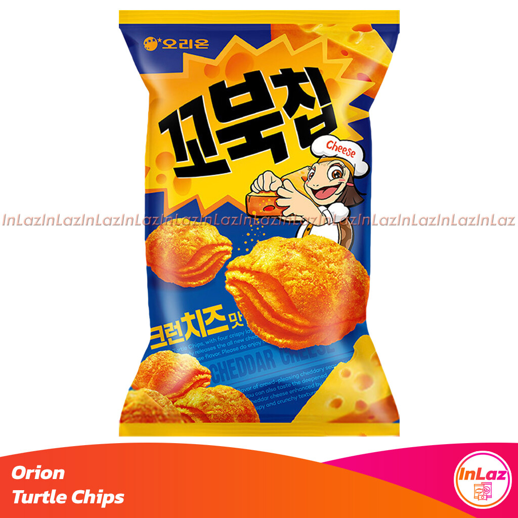 Orion Turtle Chips 80g Corn Soup kkobugchip Korea 韩国乌龟饼 | Lazada