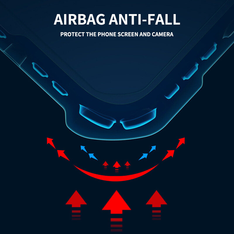 QAWSEDR สำหรับ VIVO Y11 Y12 Y15 Y17 Y19 Y3S ผู้ถือแหวน Anti-Fall กัน ...